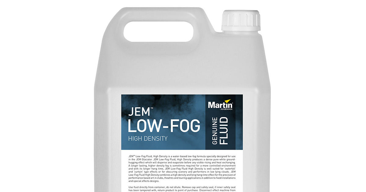 JEM Low-Fog Fluid, High Density 5l (d. C3 Mix ) - Sklep internetowy LTT